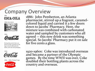 Coca Cola Presentation[1] | PPTX