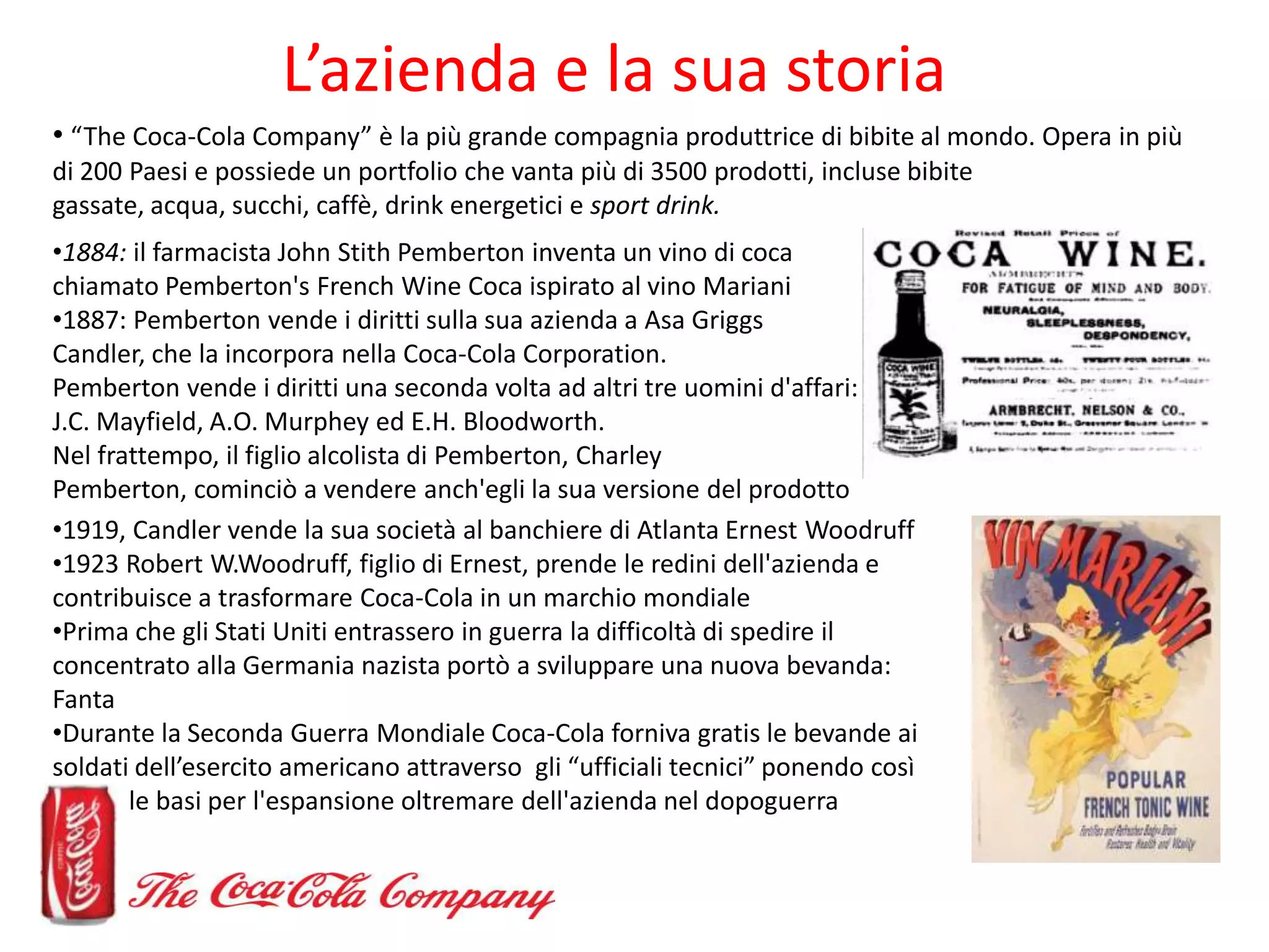 Coca Cola Company Corporate Strategy Analysis And Marketing | PPTX