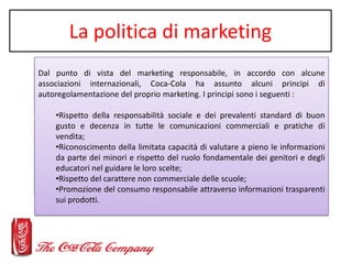 Coca Cola Company Corporate Strategy Analysis And Marketing | PPTX