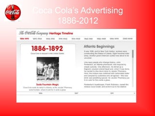 Unit 1 Research: Coca Cola brand history | PPT