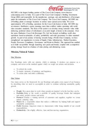 Coca cola report | DOCX