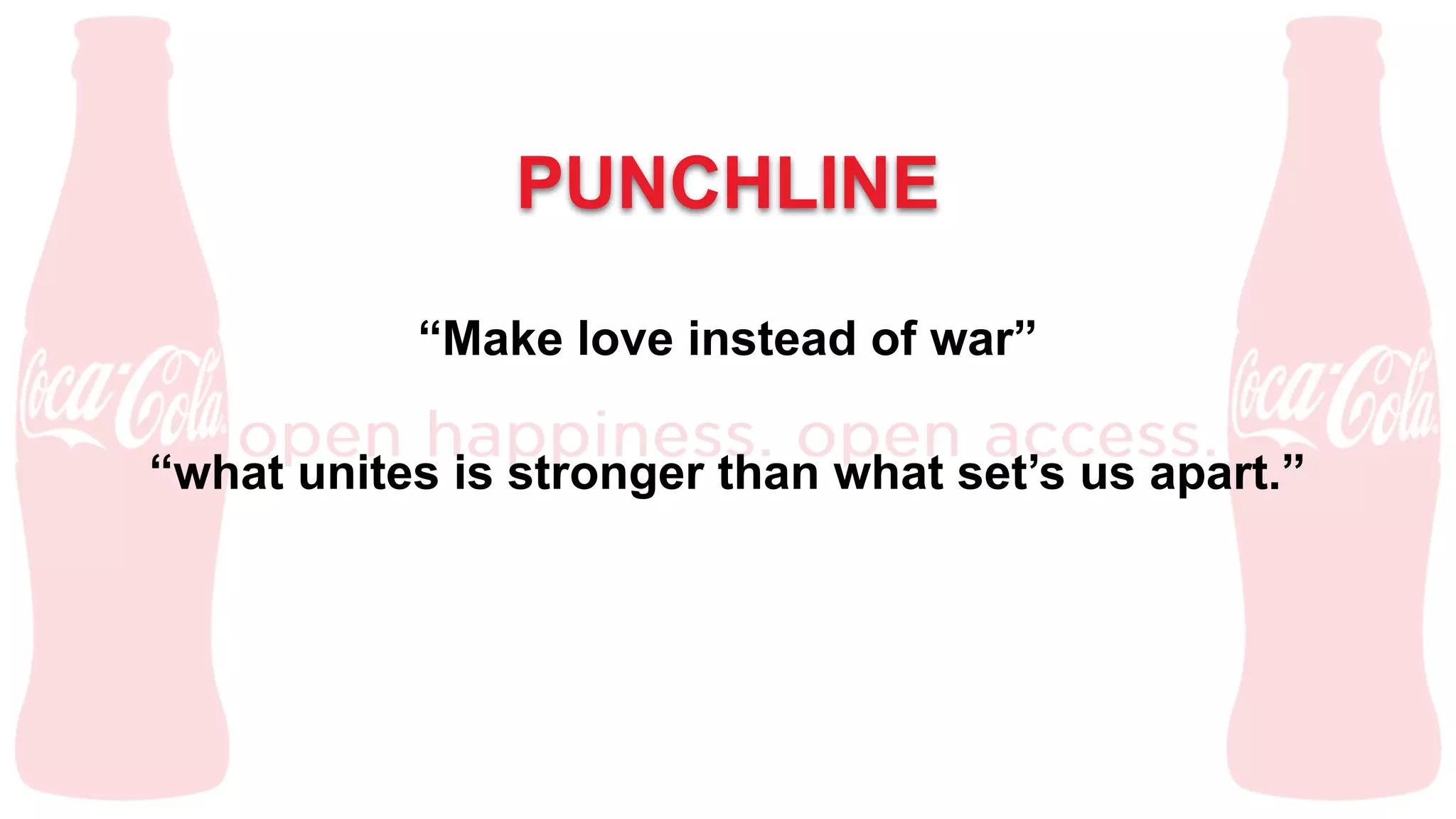 Coca Cola Marketing Campaign - Open Happiness Campaign - Small World ...