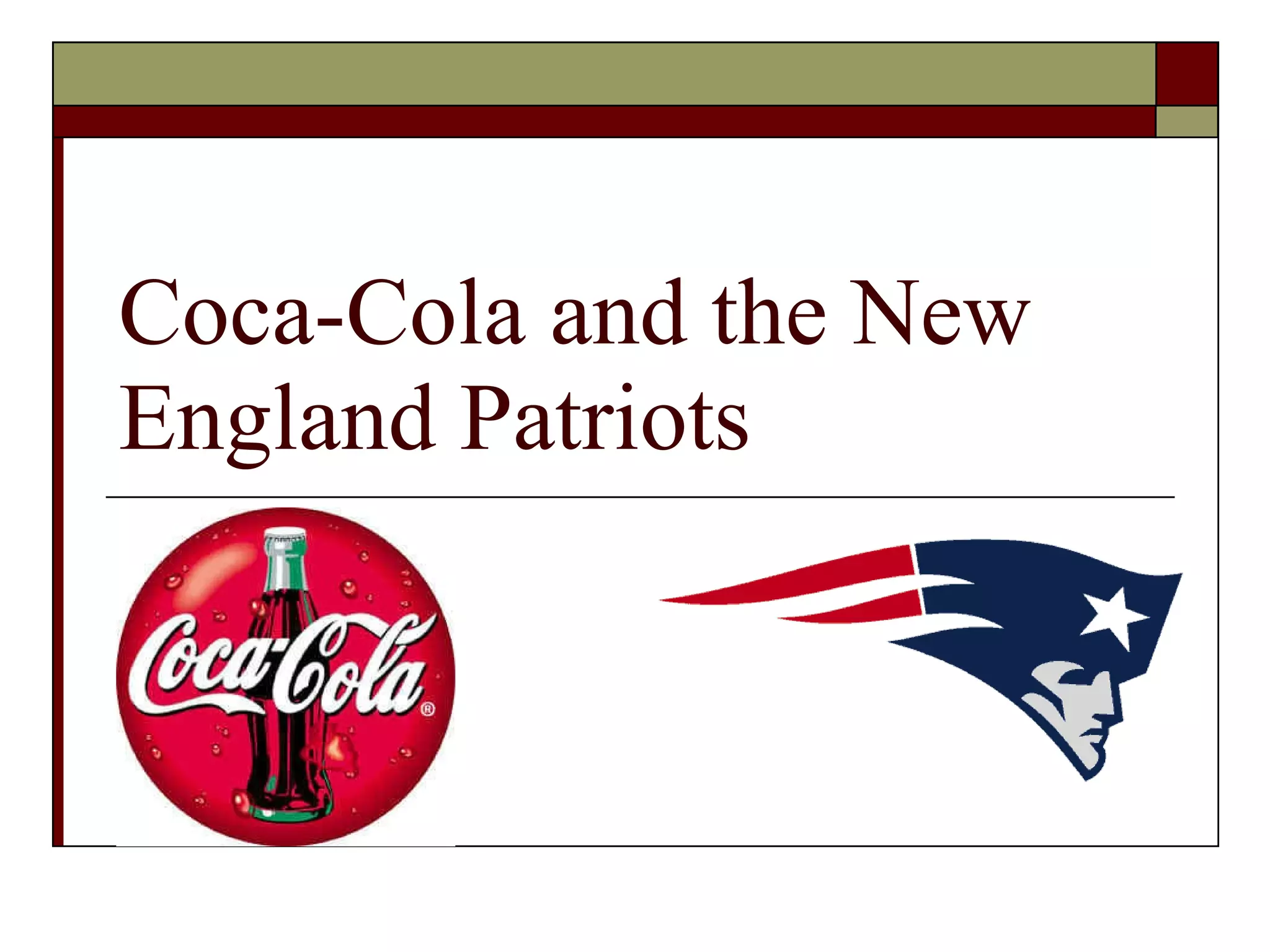 Coca Cola Sponsorship | PPT