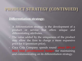 Marketing Mix & SWOT Analysis of Coca Cola' | PPTX
