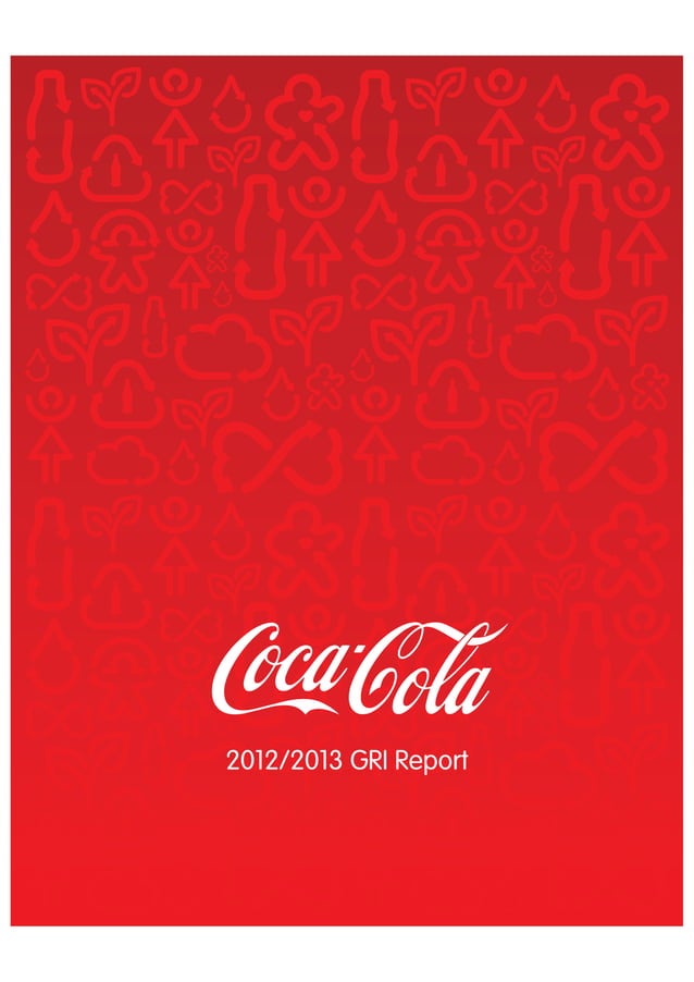 Coca cola sustainability report | PDF