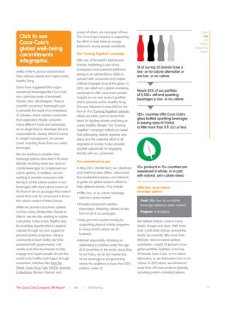 Coca cola sustainability report | PDF