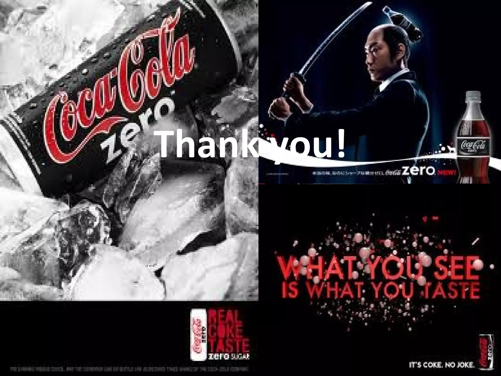 Coca cola zero digital marketing strategy | PPT