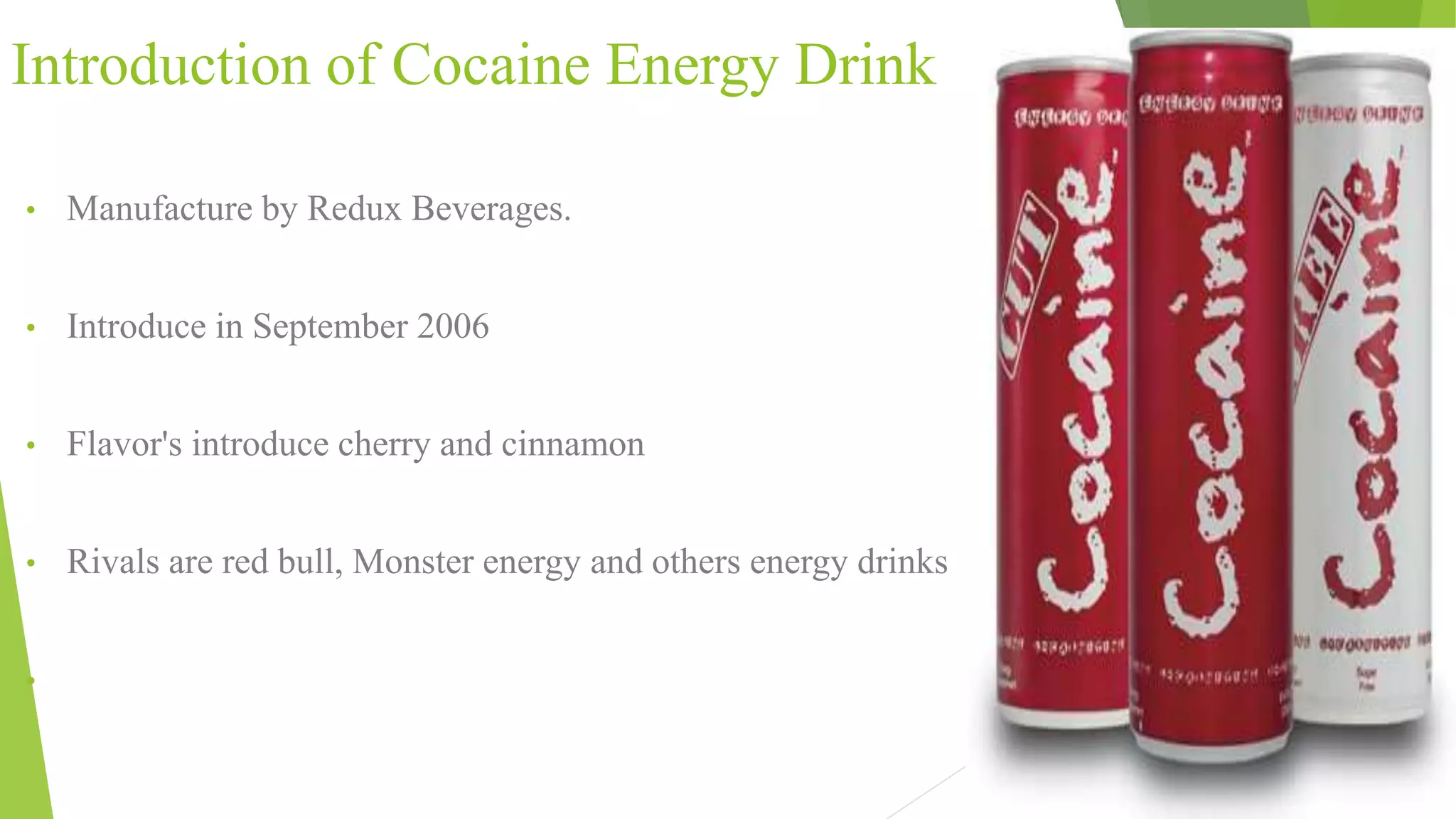 Cocaine energy drink | PPT