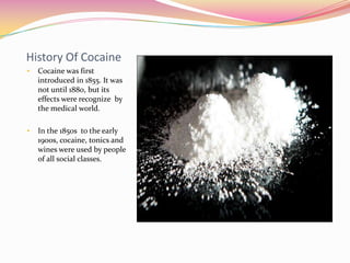 Cocaine | PPT
