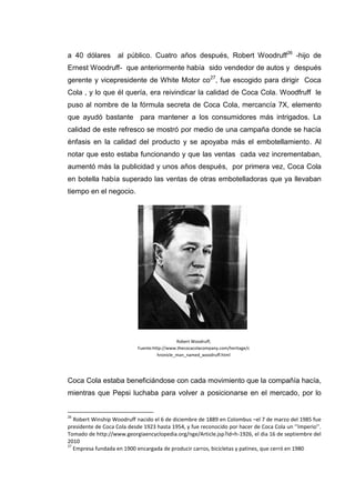Coca pepsi | PDF