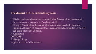 Understanding Coccidioidomycosis: Causes, Symptoms, and Treatment. | PPTX