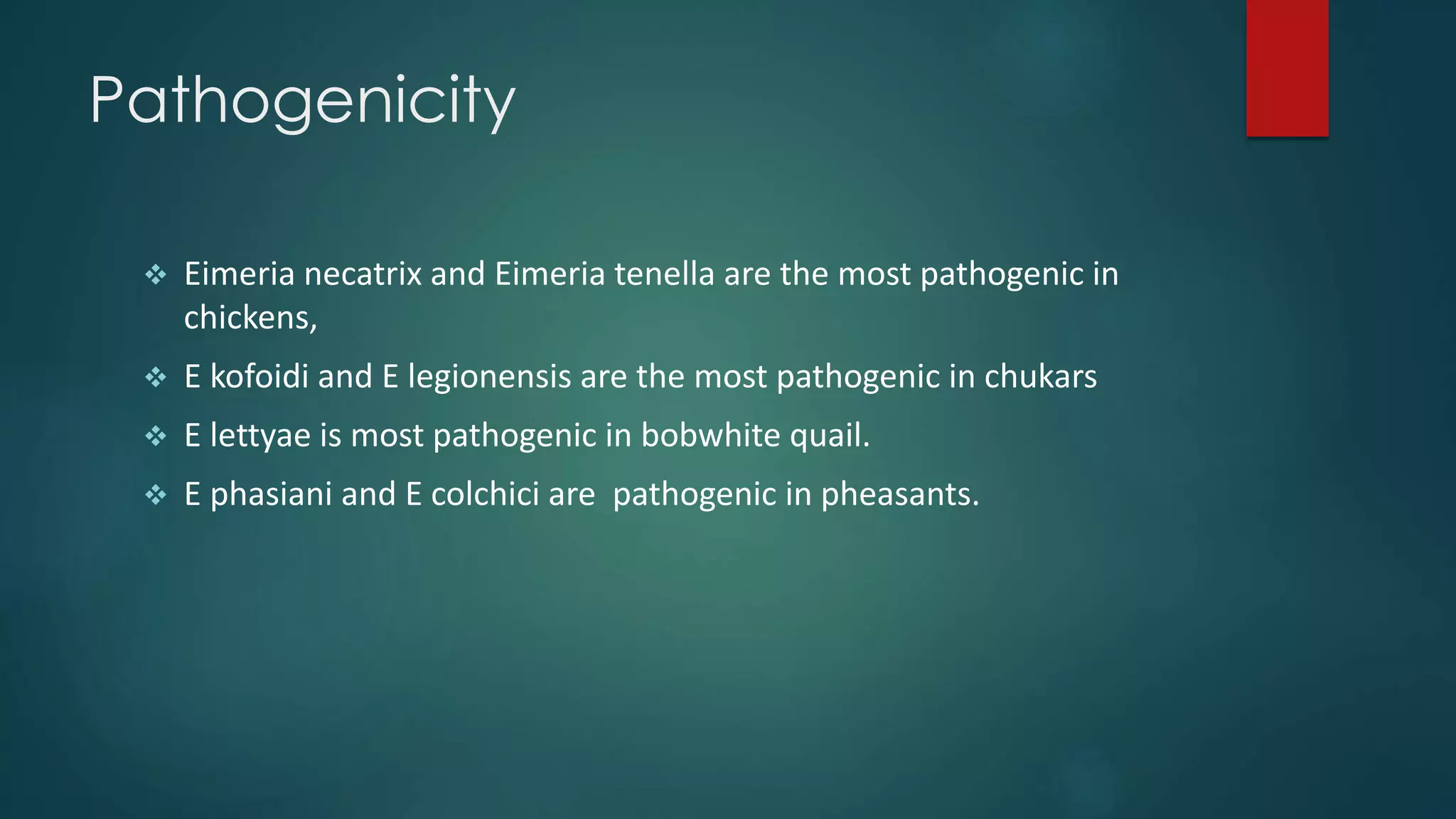 Coccidiosis in poultry | PPTX