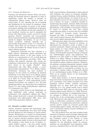 Coccidiosis in poultry anticoccidial products vaccines and other ...