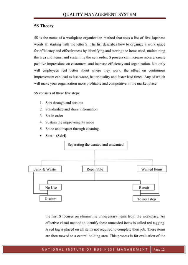 QUALITY MANAGEMENT SYSTEM OF COCA COLA | DOCX | Business Administration ...