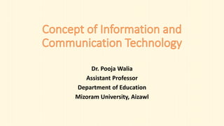 Concept of ICT | PPTX