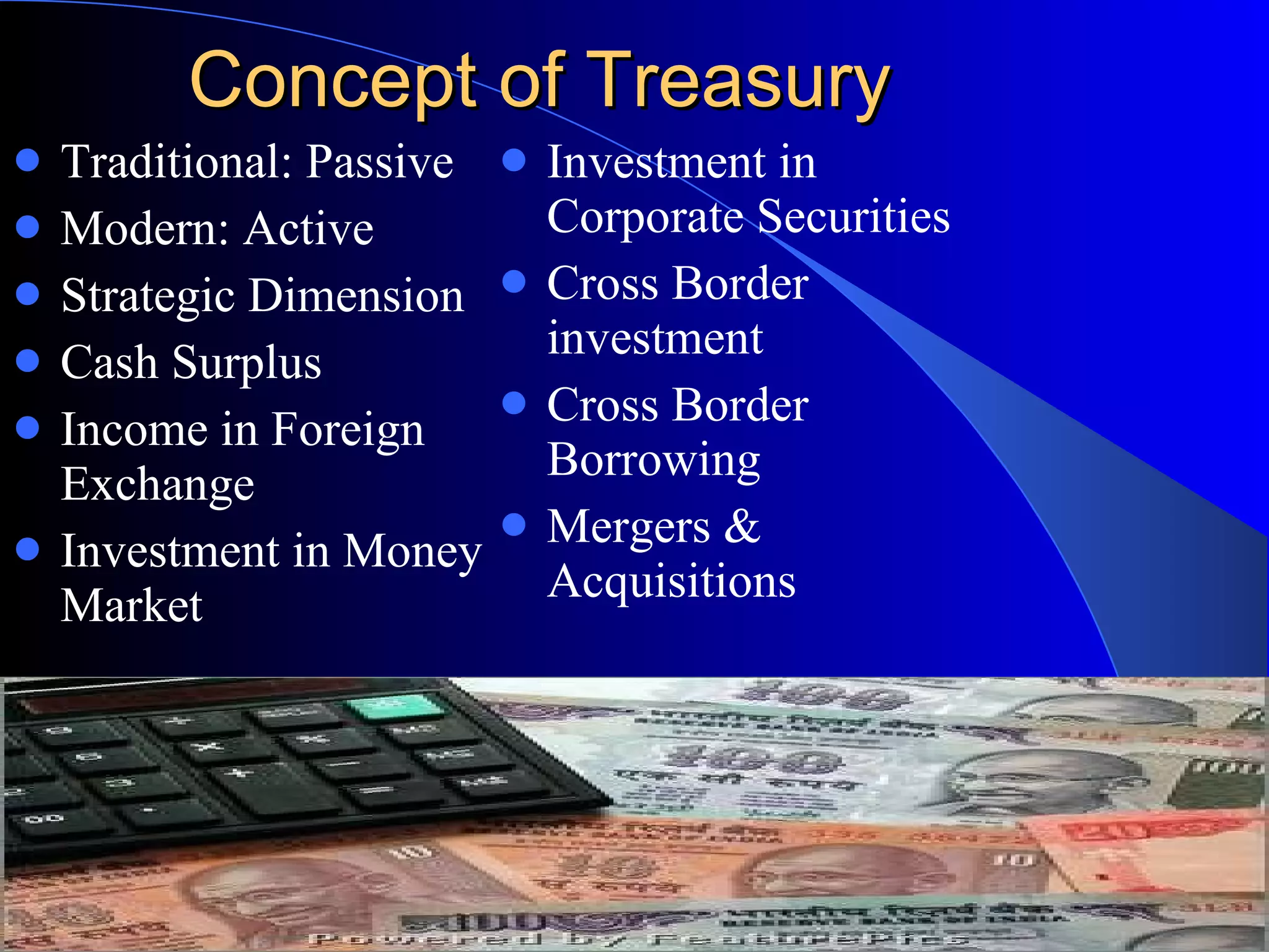 Concept Of Treasury And Treasury Management | PPT