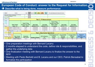 Engaging the European Code of Conduct | PDF