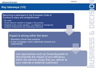 Engaging the European Code of Conduct | PDF