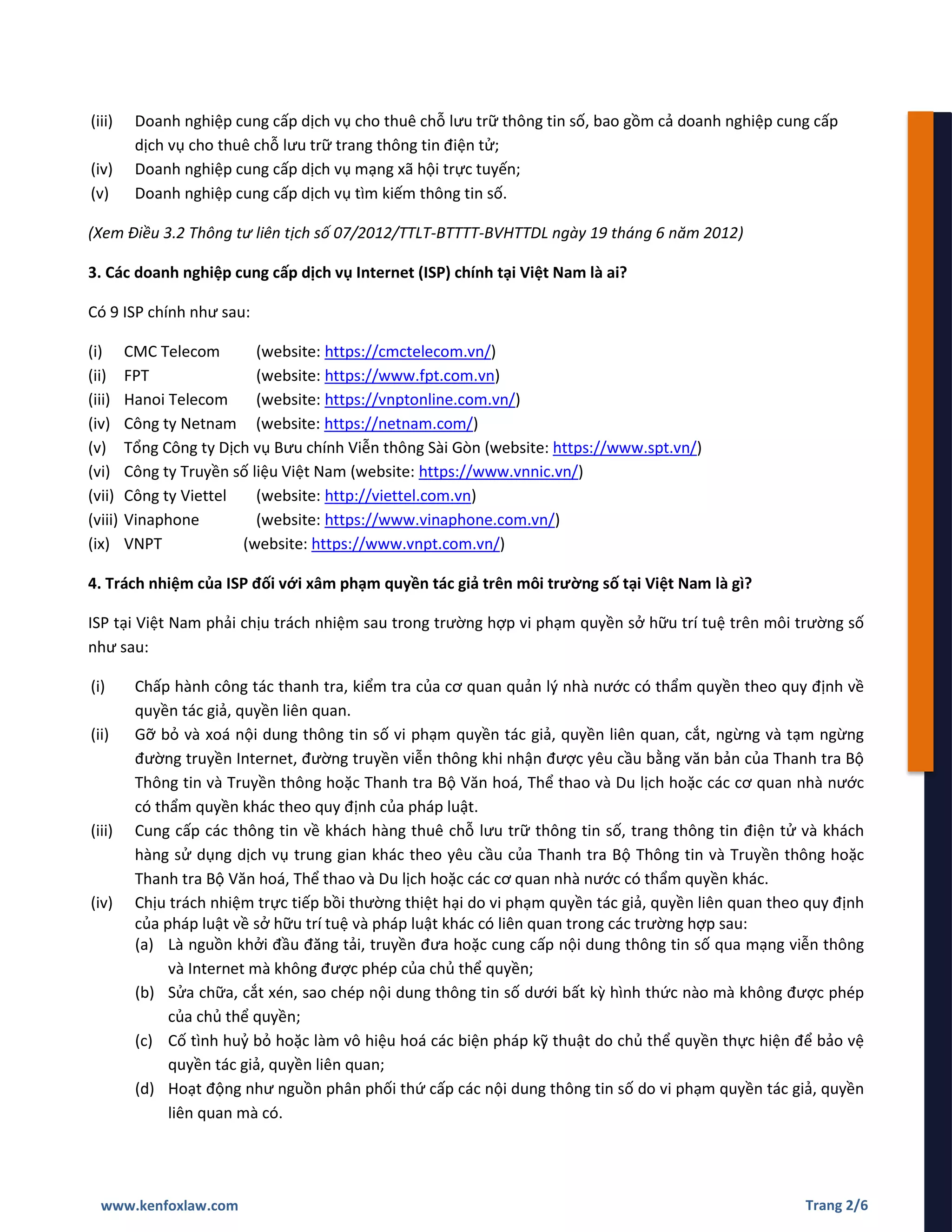 Co che thong bao va go bo vi pham chong lai cac xam pham shtt tren moi truong so tai viet nam | PDF