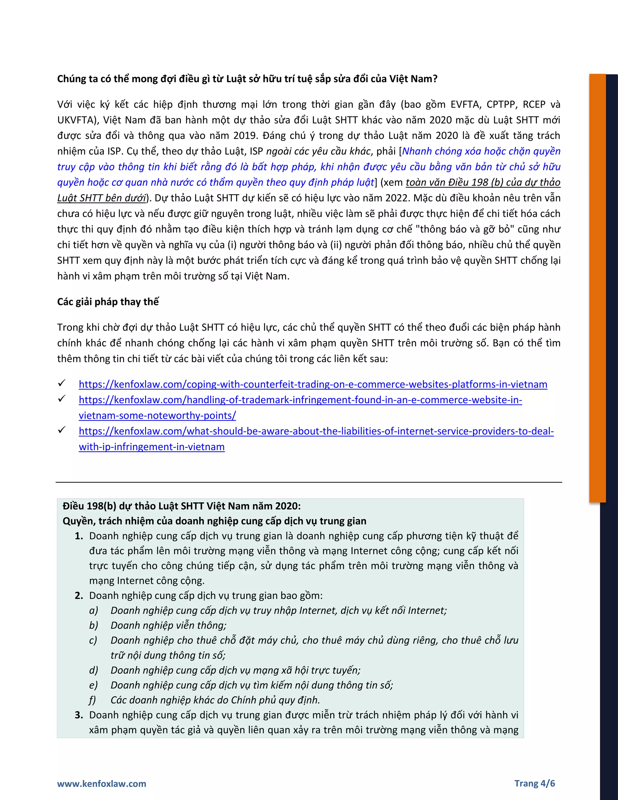 Co che thong bao va go bo vi pham chong lai cac xam pham shtt tren moi truong so tai viet nam | PDF