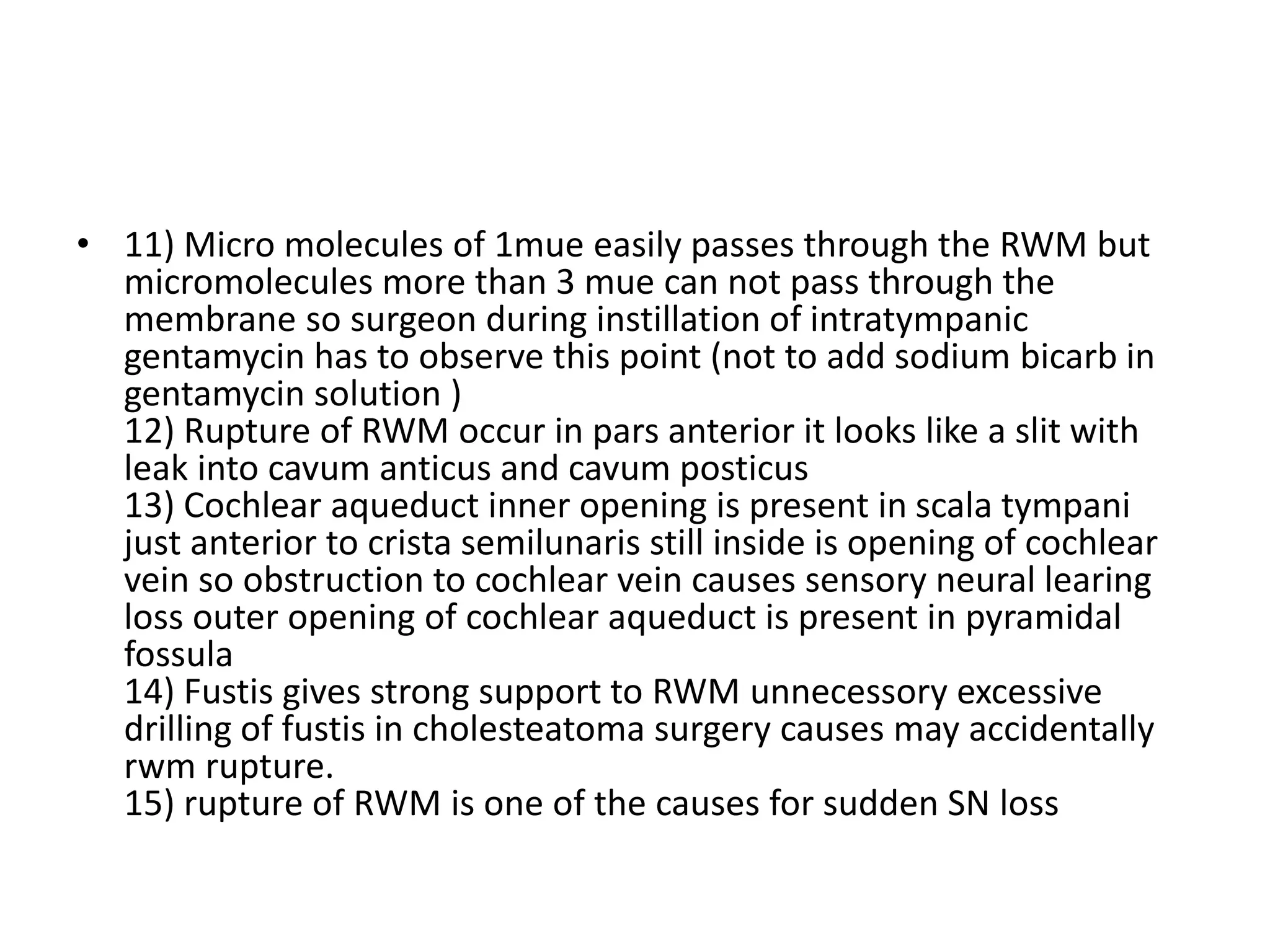Cochlea cadaver dissection - part 1 | PPTX