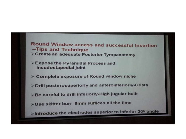 Cochlea cadaver dissection - part 1 | PPT