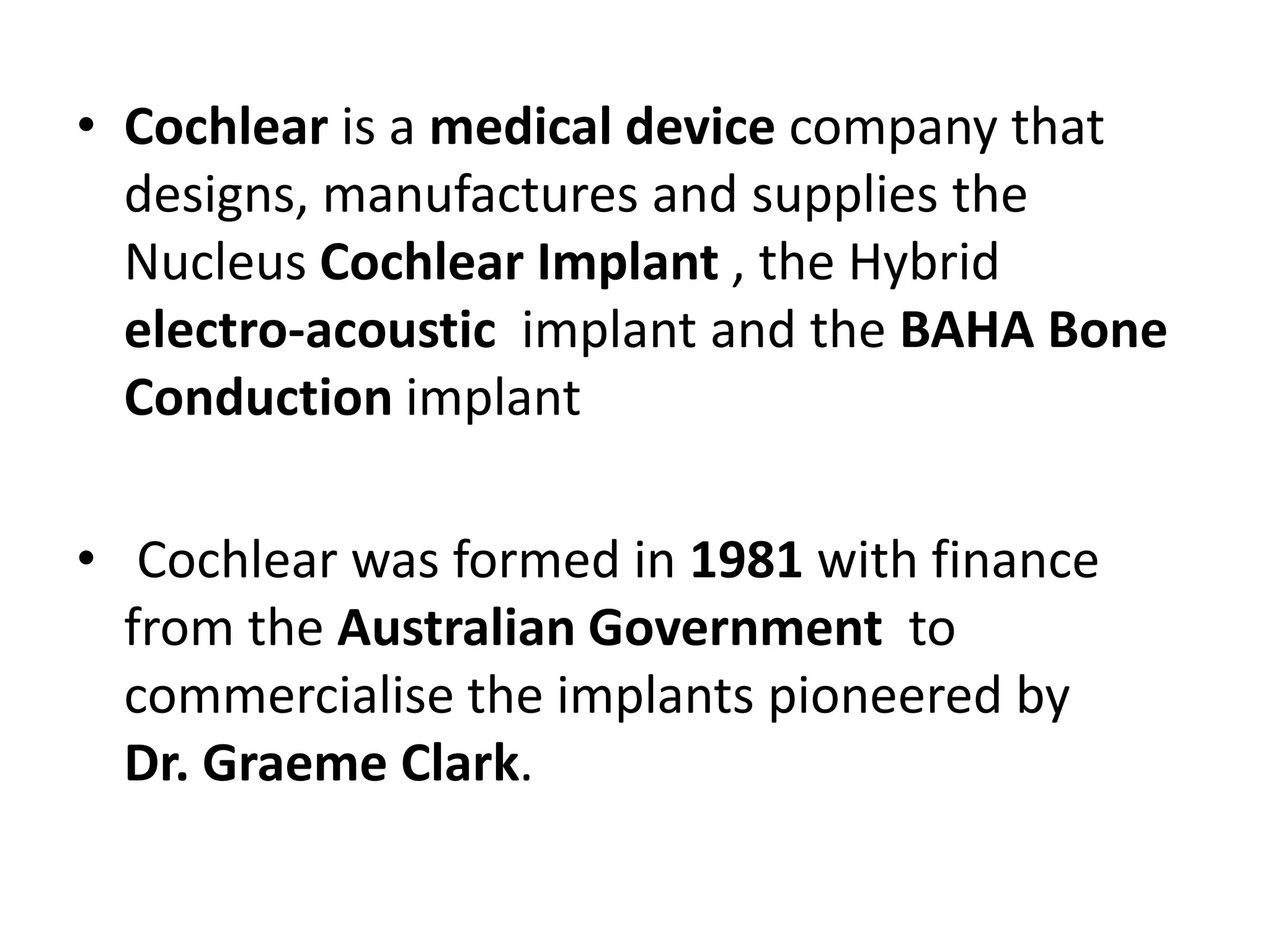 cochlear corporation.pptx