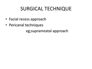 COCHLEAR IMPLANTATION over view | PPTX