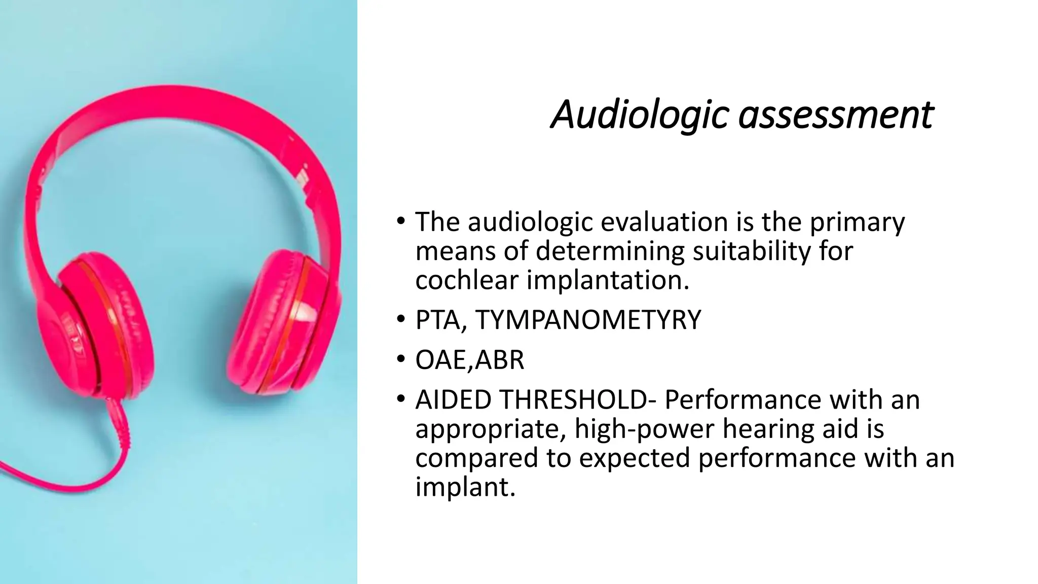 Cochlear Implant complete presentation by Dr Salison Salim Panicker | PPTX