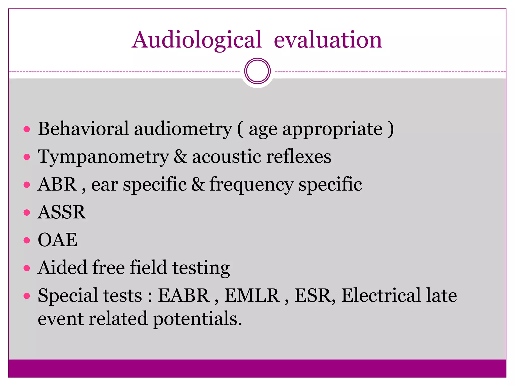 Recent Advances in Cochlear Implant Candidacy | PPSX