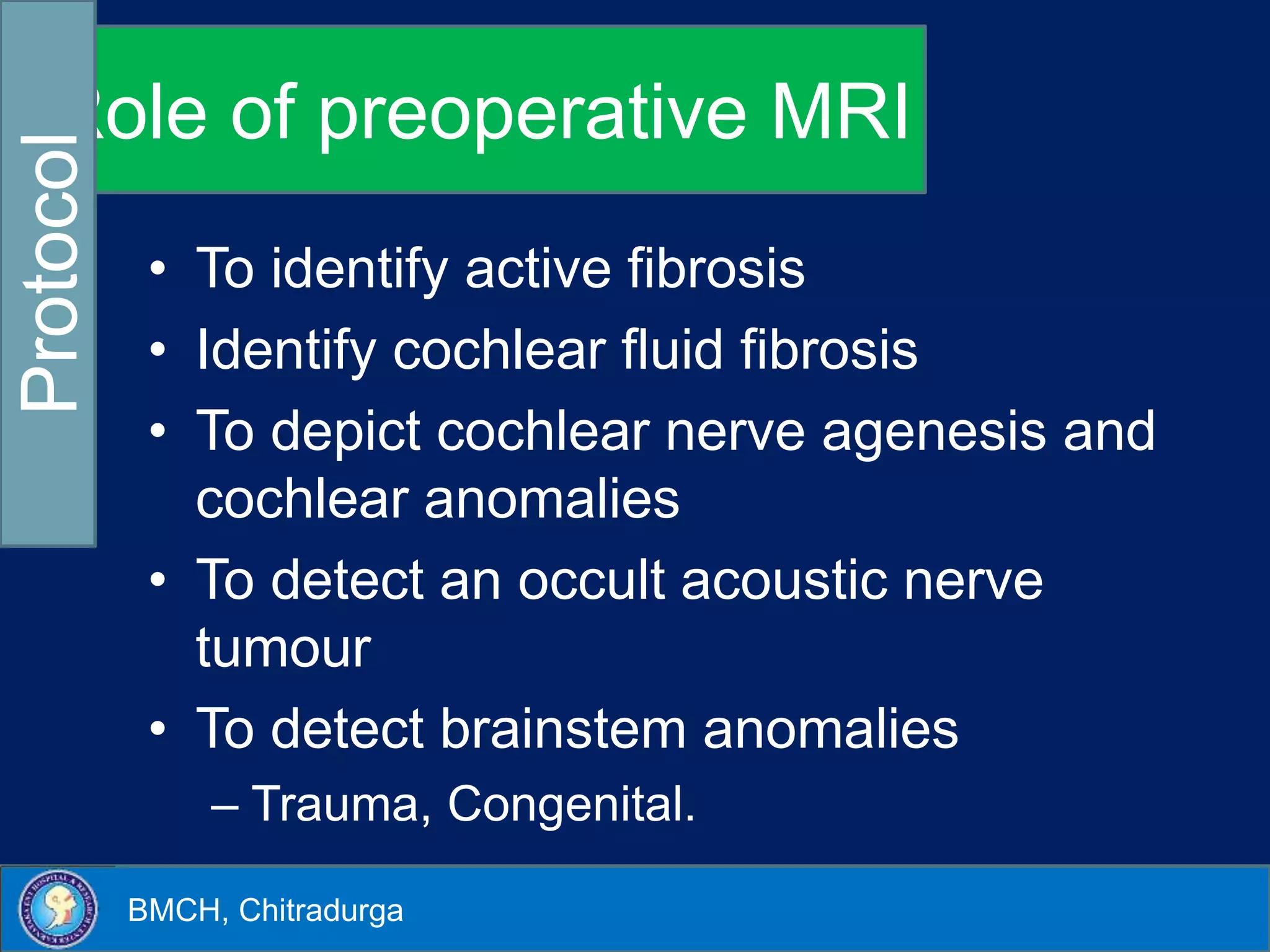 Cochlear implant imaging | PPSX