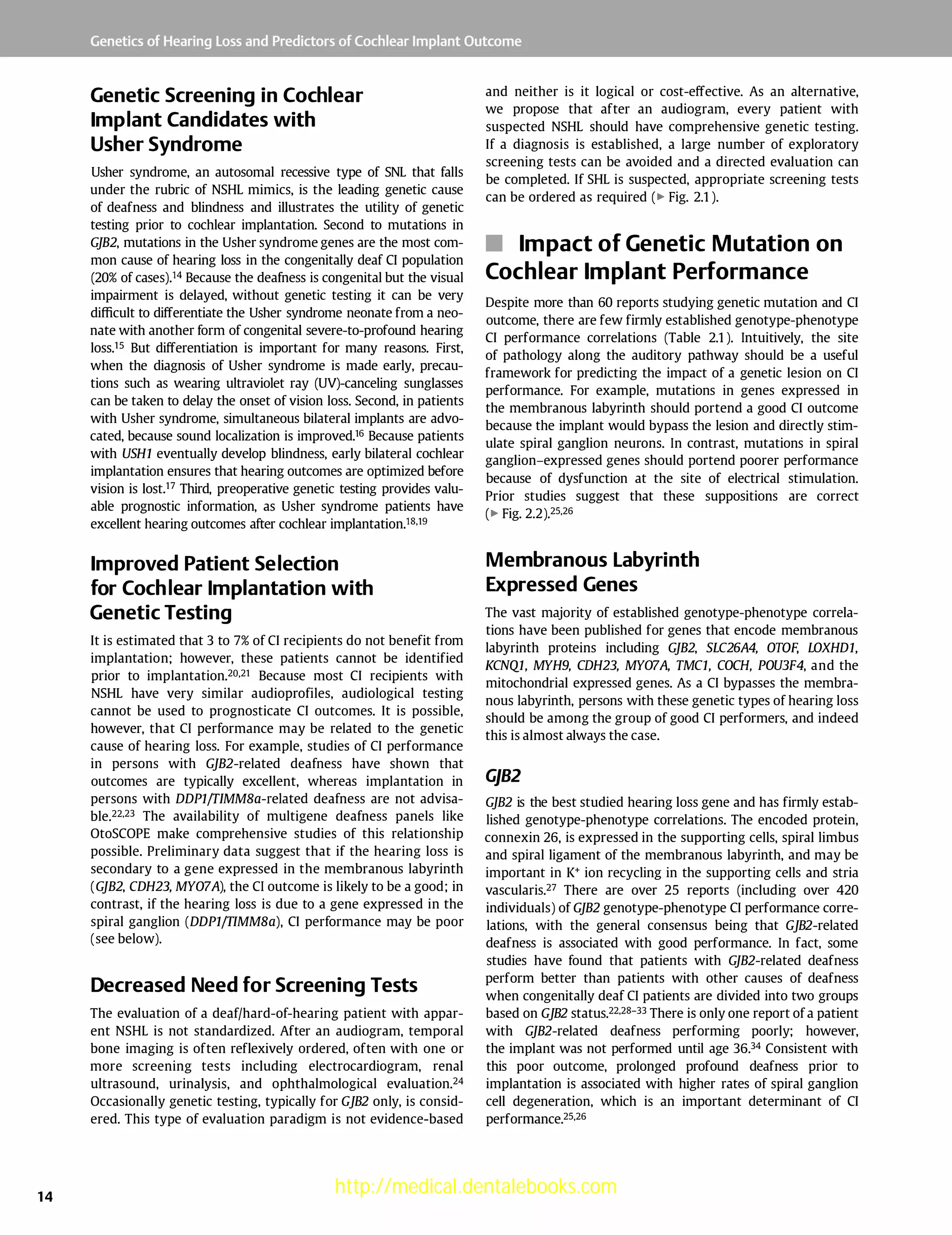 Cochlear implants: Indications, Investigation , Surgery | PDF