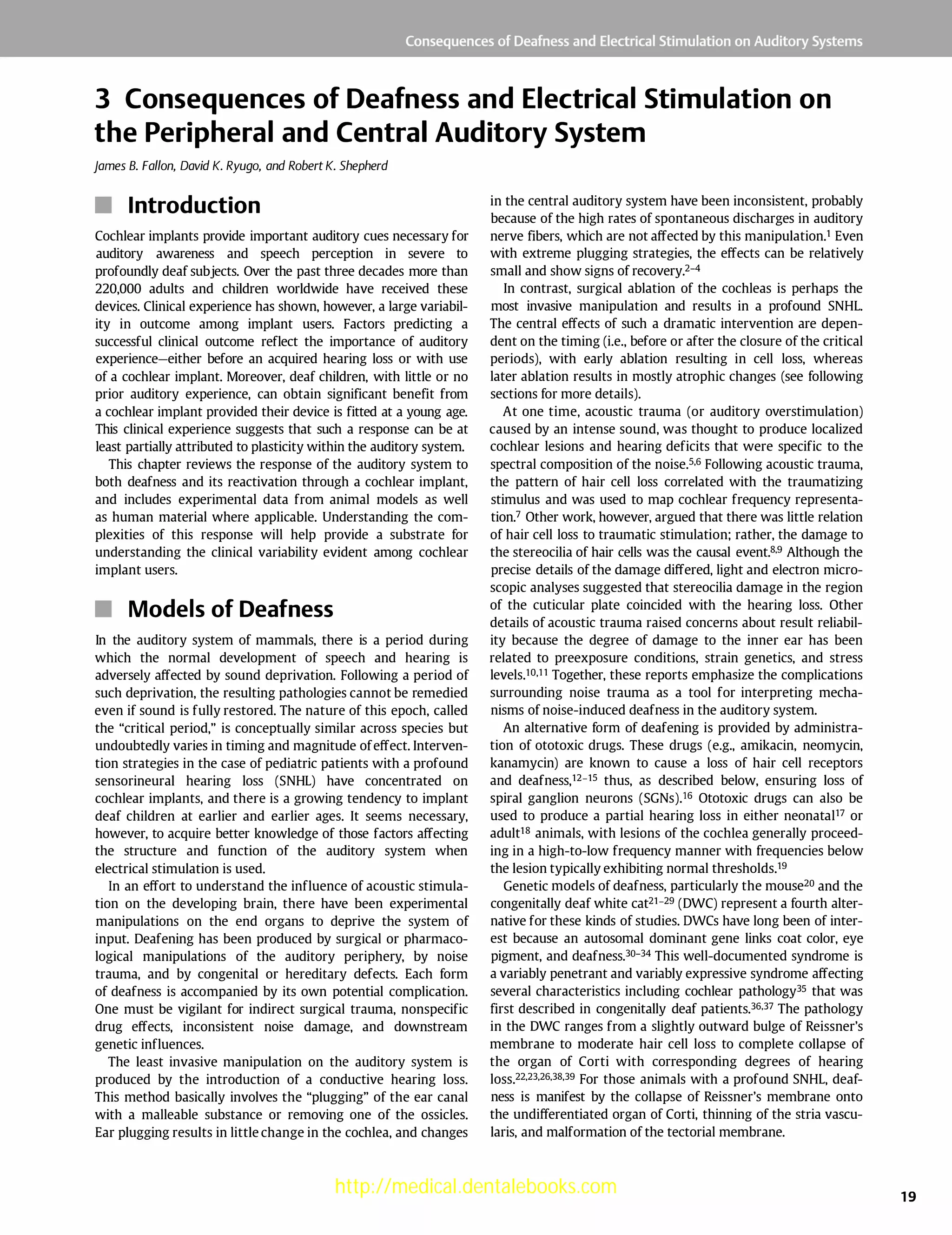 Cochlear implants: Indications, Investigation , Surgery | PDF