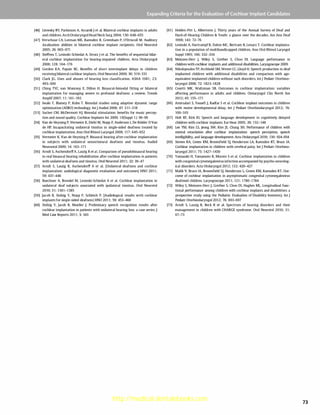 Cochlear implants: Indications, Investigation , Surgery | PDF