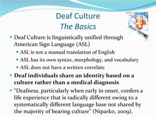 Cochlear Implantation Process, Performance, and Culture | PPT