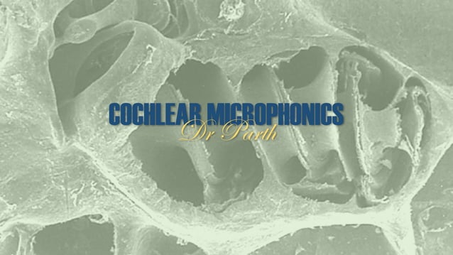 Cochlear Microphonics, a seminar for MD students | PPTX