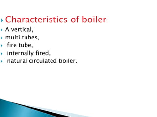 Cochran boiler presentation | PPTX