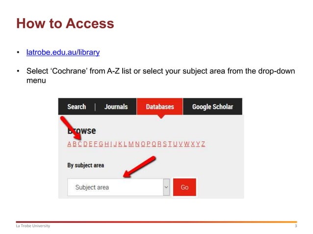 The Cochrane Library | PPT