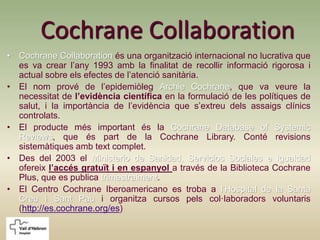 Cochrane Library Plus vr. 2 [Guia d'ús] | PPSX