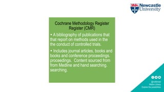 The Cochrane library | PPTX