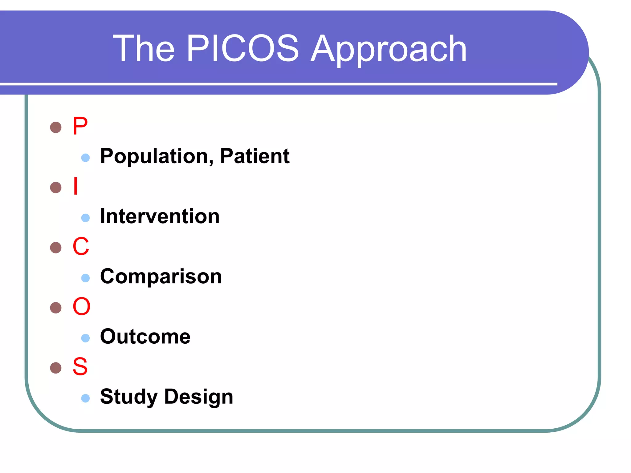 Cochrane Workshop Picos | PDF | Infectious Diseases | Diseases and ...
