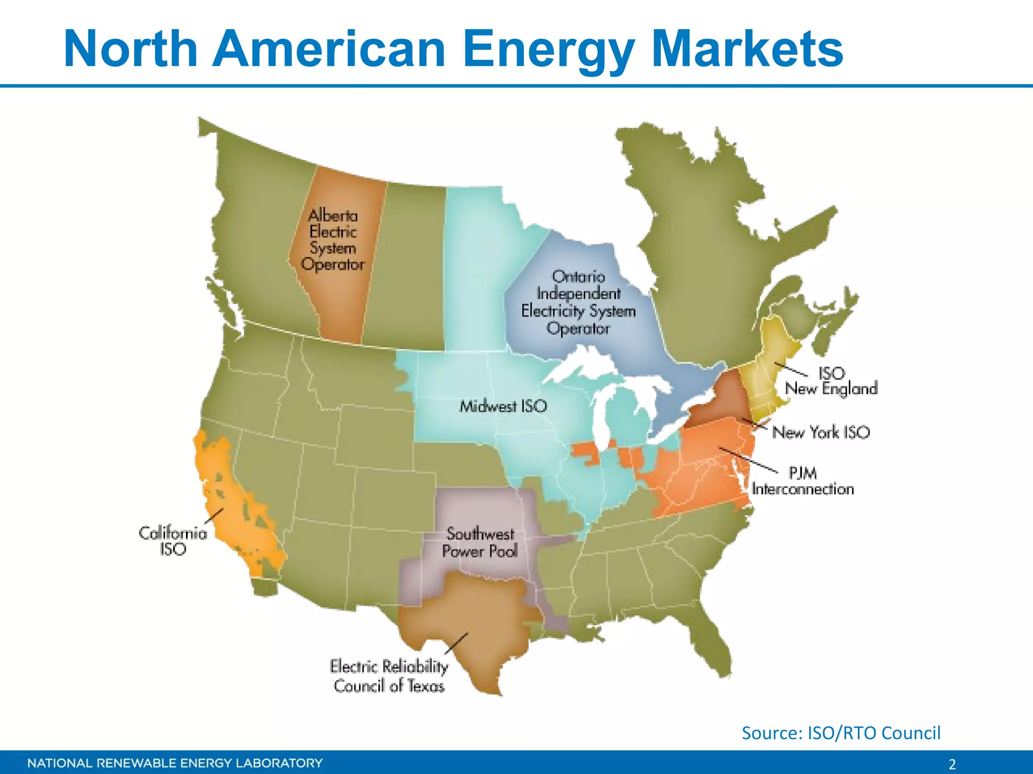 Ancillary Services in the United States: Independent System Operator ...
