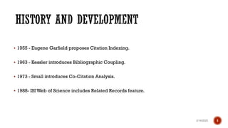 Co citation coupling and Bibliographic Coupling_Satyam Kr.pdf