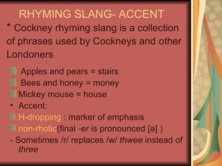 Cockney | PPT