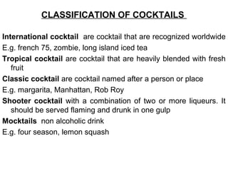 Cocktail and mocktail | PPT