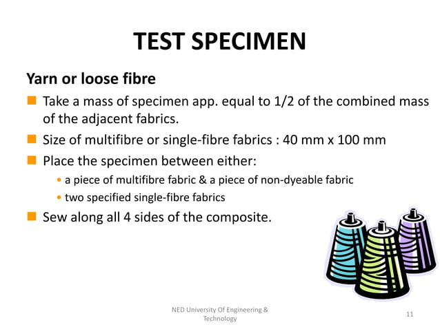 colour fastness to water testing method and general requirements | PPT