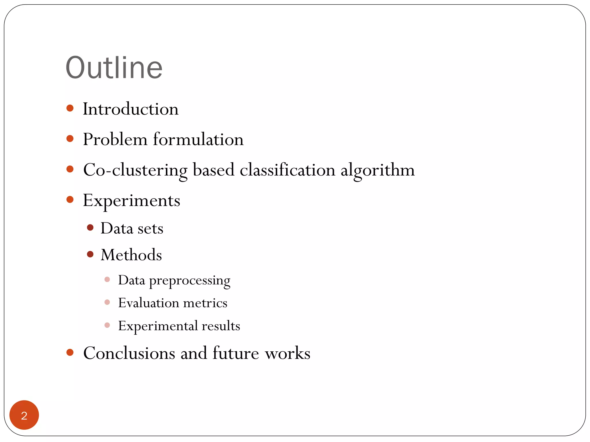 Coclustering Base Classification For Out Of Domain Documents | PPT
