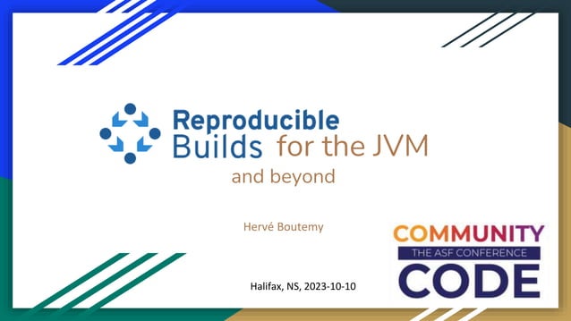 CoC NA 2023 - Reproducible Builds for the JVM and beyond.pptx