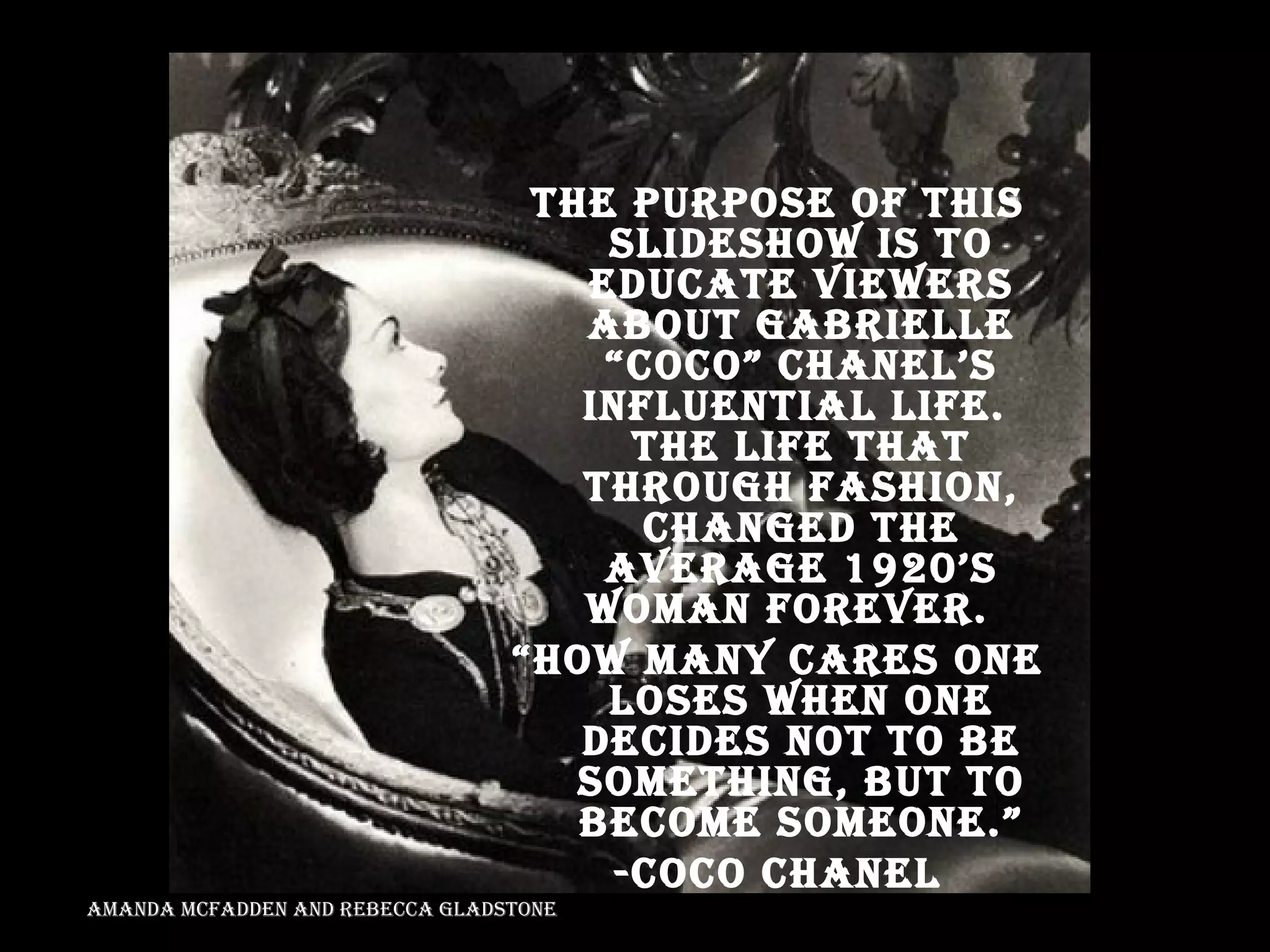 Coco Chanel | PPT