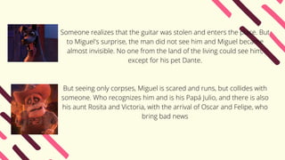 _coco presentation Disney movie, English description | PDF
